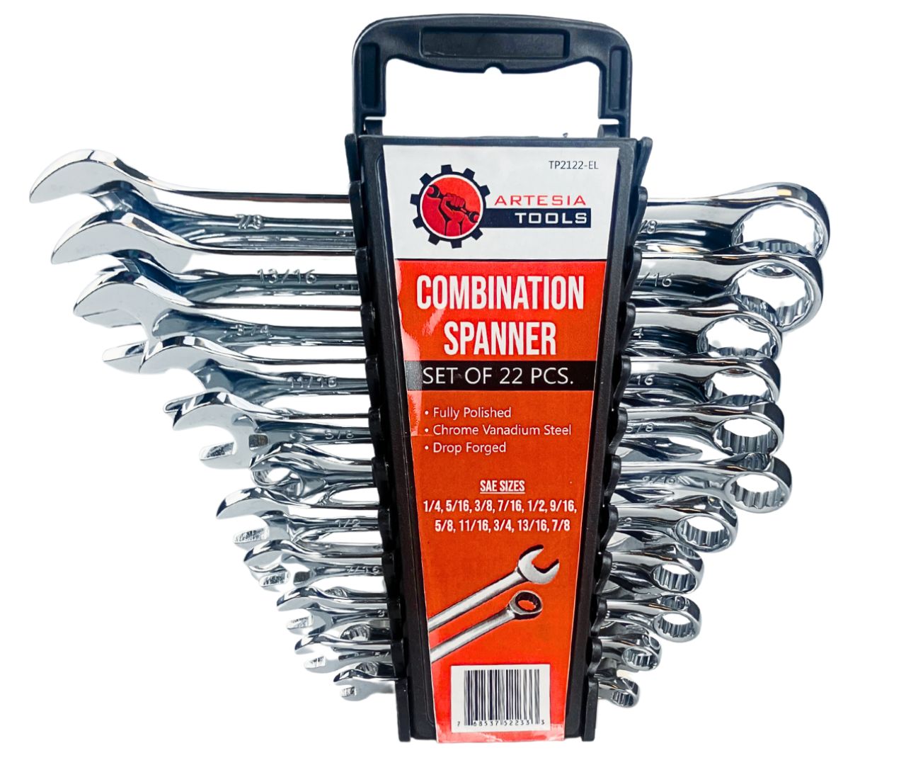 22-Piece SAE & Metric Combo Wrench Set – ToolUSA