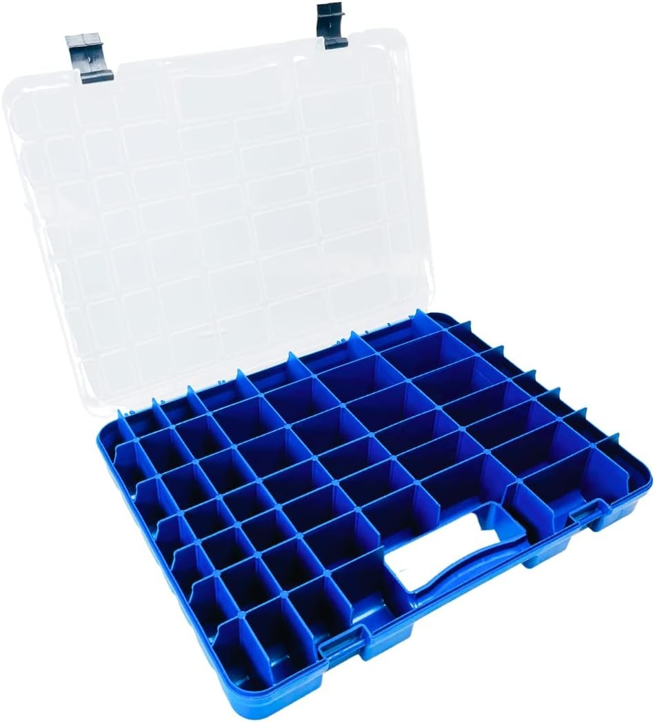 BIN BUDDY 54-Compartment Plastic Storage Box - Versatile Organizer for – ToolUSA