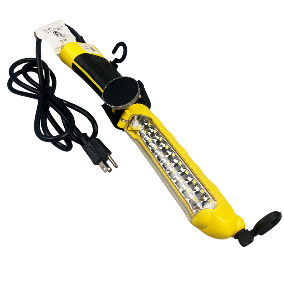 Heavy-Duty 20 LED Work Light with Built-in Outlet and Magnet – ToolUSA