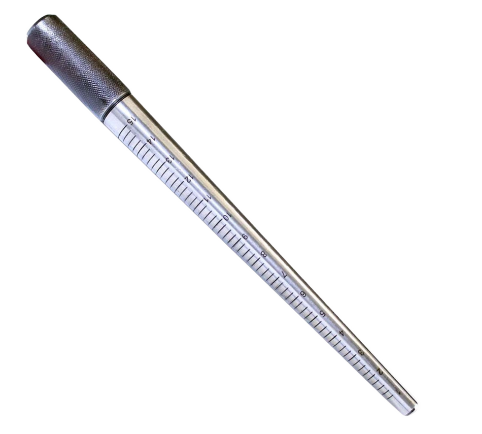 Solid Steel 12" Ring Mandrel - Size 1-15 - TJ01-19710 – ToolUSA