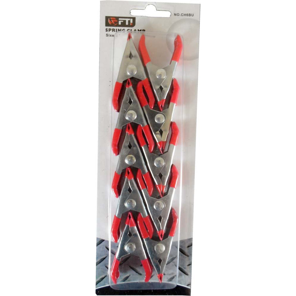 10 Piece 2 Inch Metal Spring Clamps - TZ5920-10-TU – ToolUSA