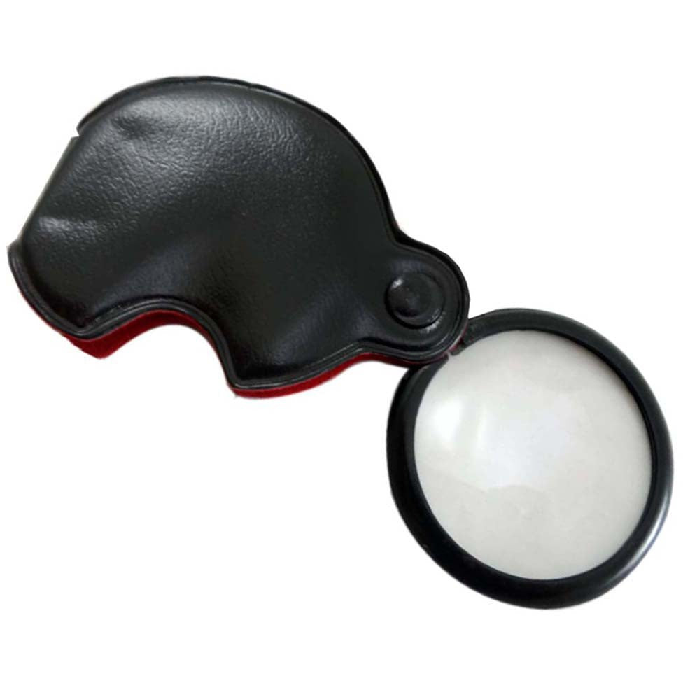 2 Inch Diameter, Swivel-Type Pocket Magnifier With 3X Power, And Flexa ...