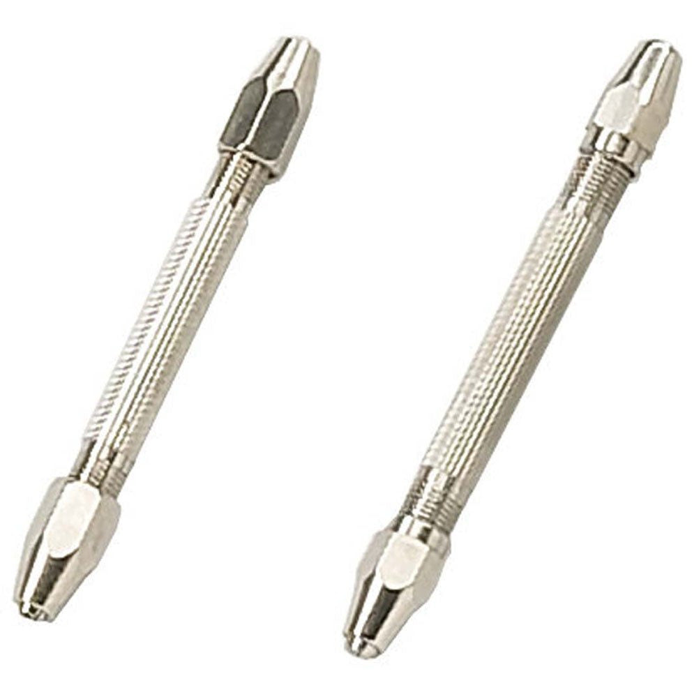 2 Piece Double Sided Pin Vises with 8 Collets - TJ-73200 – ToolUSA