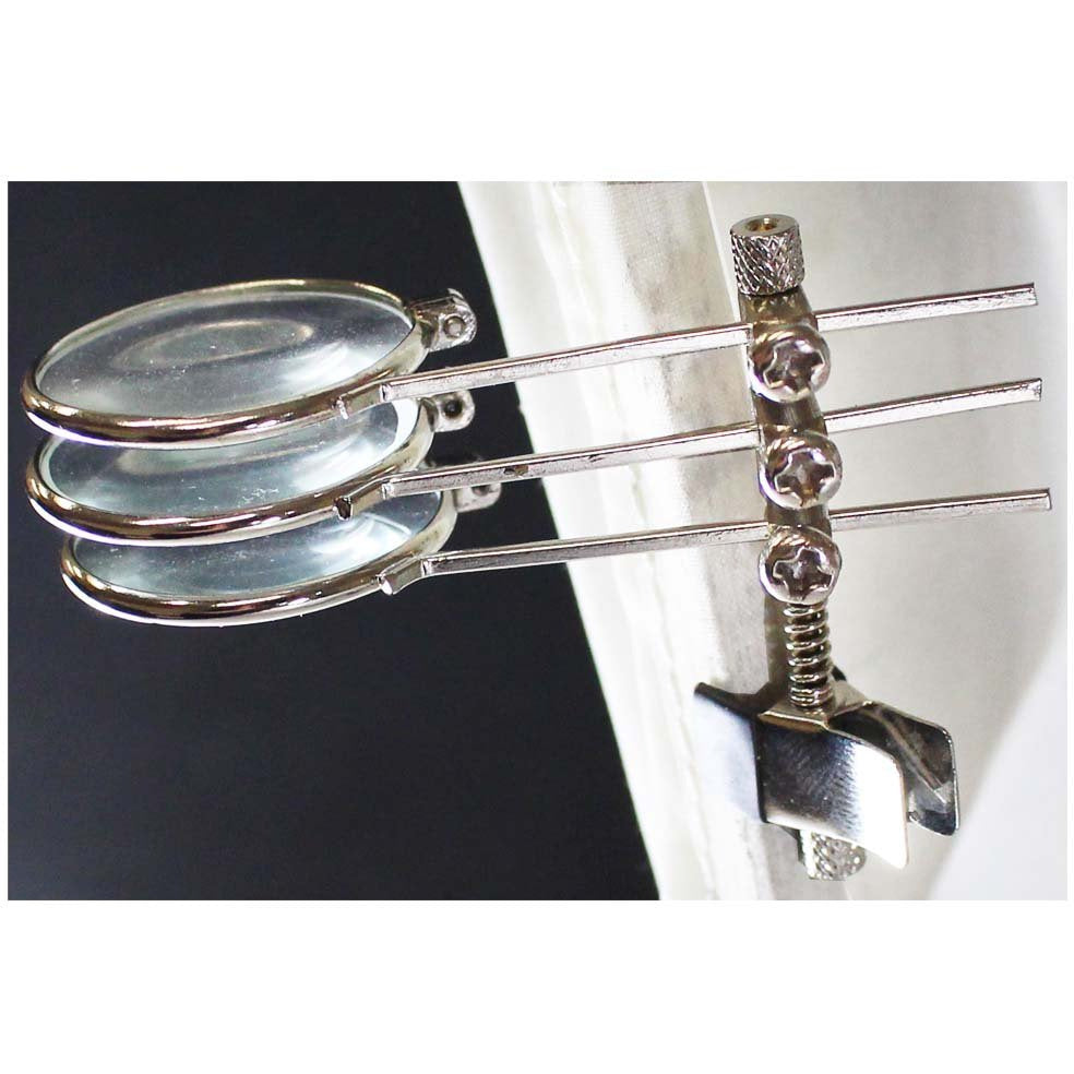 3 Piece Loupe Set for Eyeglasses - 3X, 6X, and 9X Power - MG-17281 ...