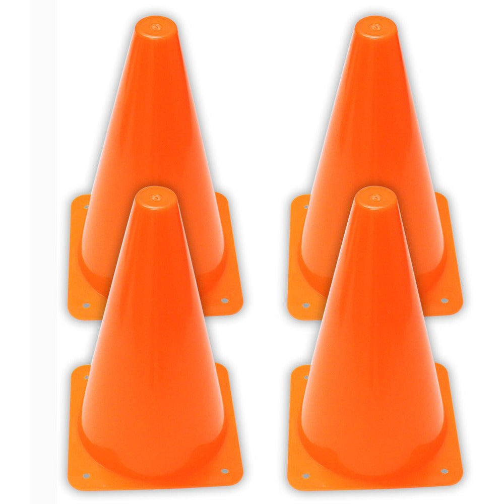 4 Piece Set of 9 Inch Orange Slalom Cones - SF-55588 – ToolUSA