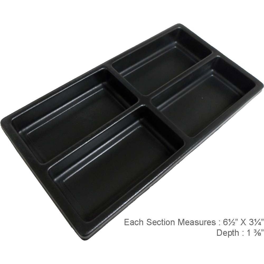 4 Section Plastic Tray Insert – ToolUSA
