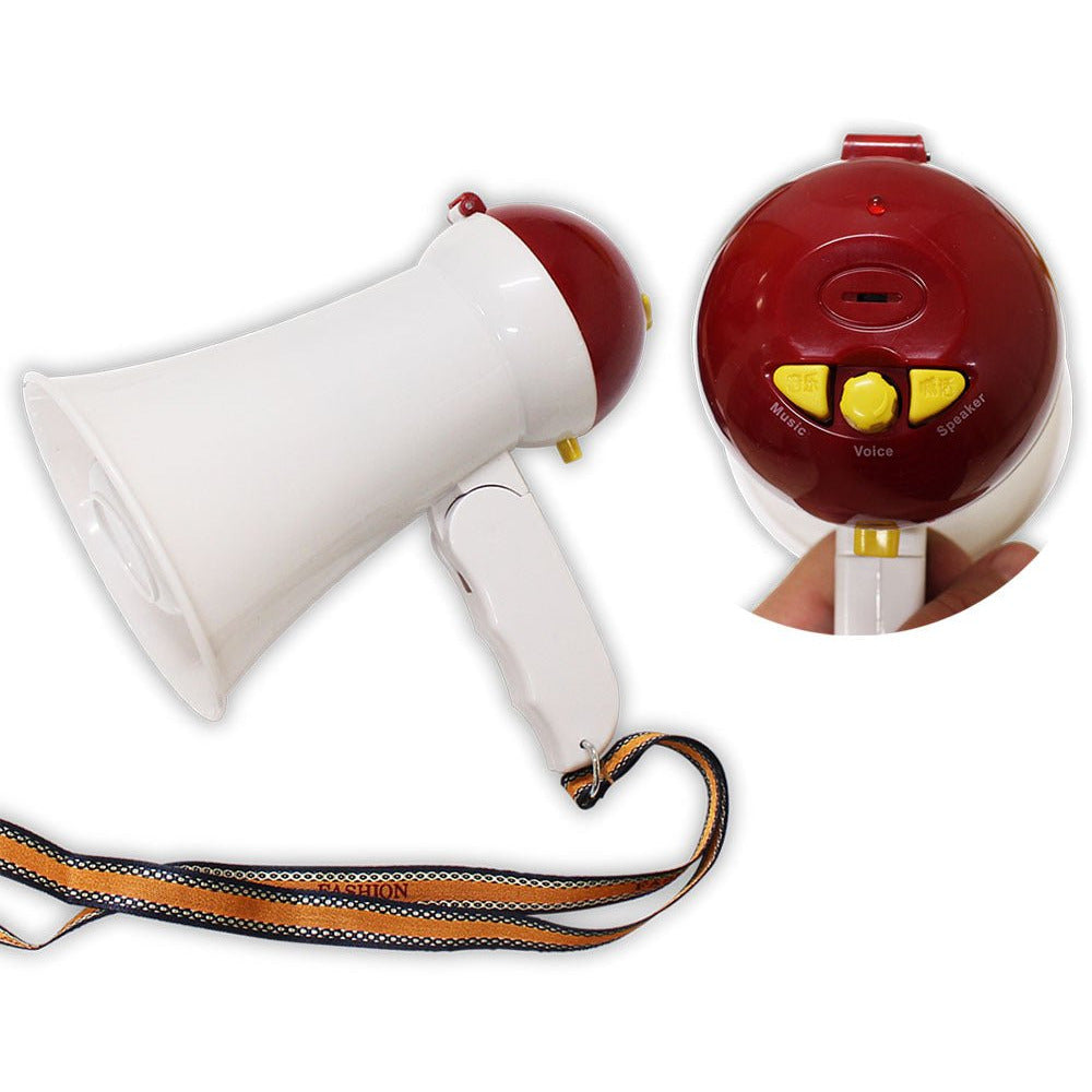 6 X 6 X 4 Inch Diameter Mini Megaphone With Music And Trumpet Sound (P ...