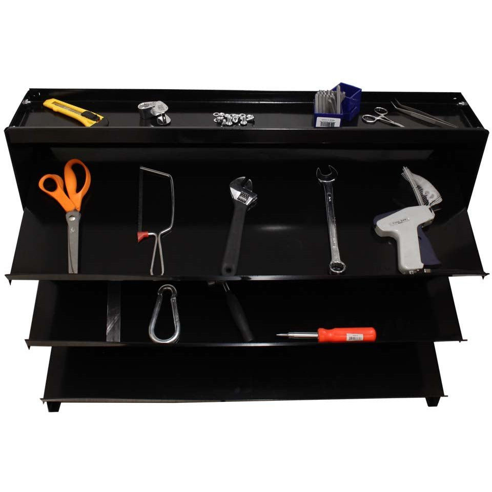 Bench Rack For Workshop Or Store Display-With Curved Edges To Hold Con ...