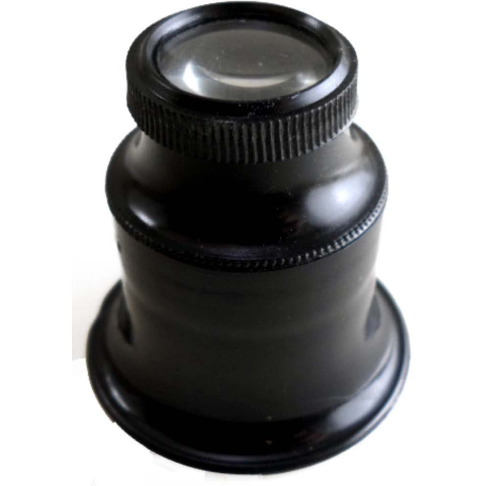 Black Double Lens Jeweler's Loupe - 5X and 7X Power - MG-10950 – ToolUSA