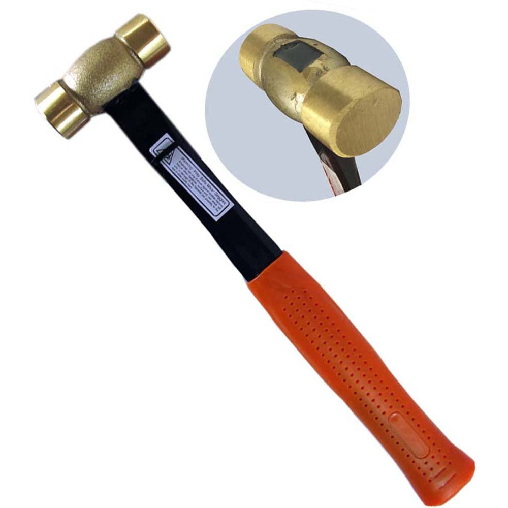 DOUBLE-SIDED 1" BRASS-HEAD 16 OZ HAMMER - PH-90216 – ToolUSA
