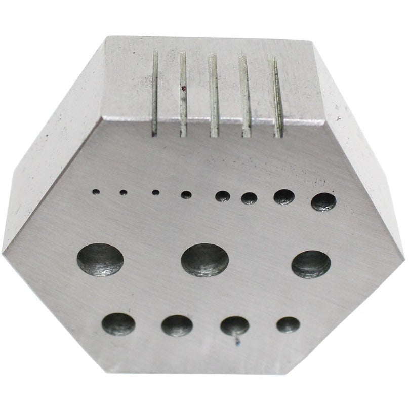 Hexagonal Steel Riveting Block - TJ-STAKE – ToolUSA