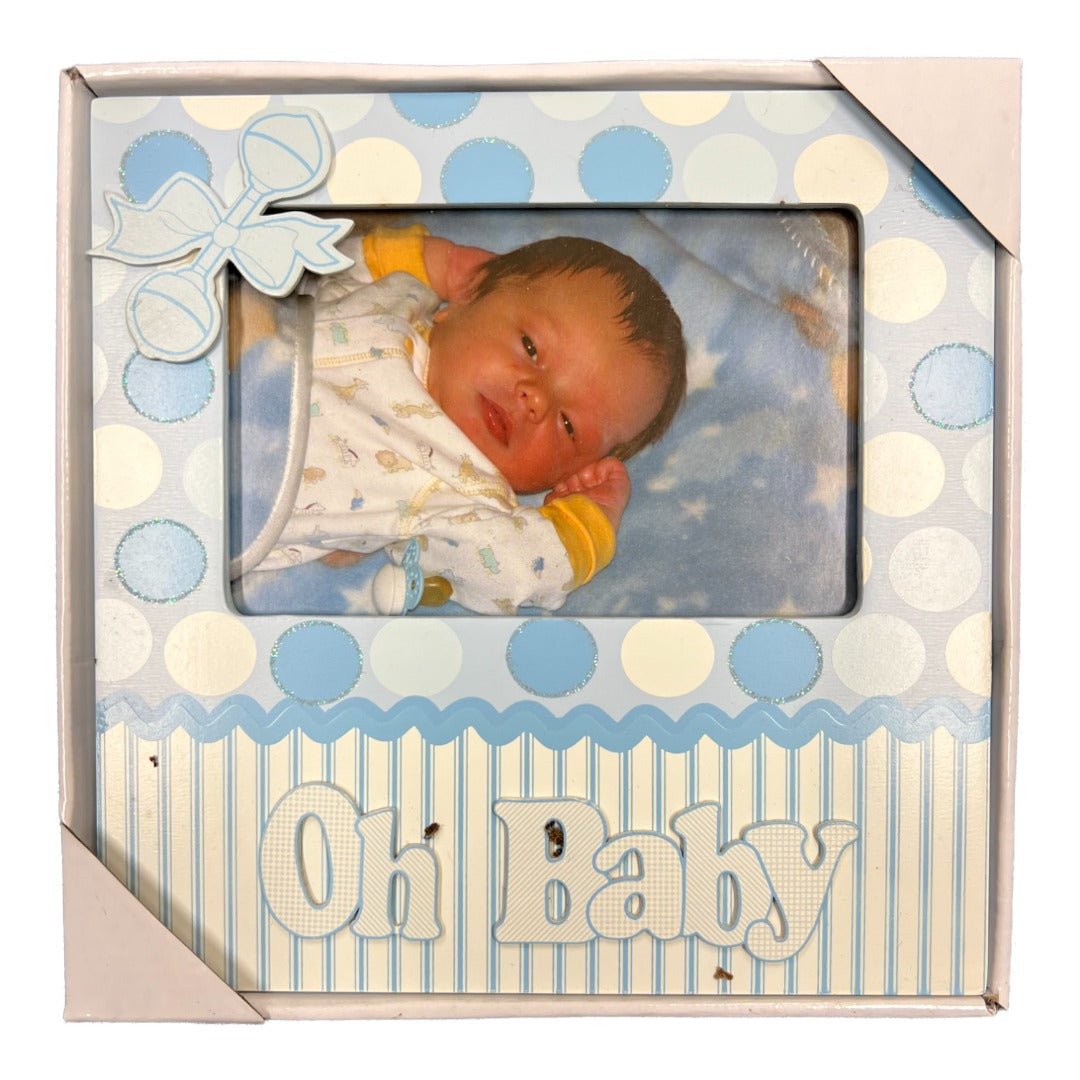 Oh Baby Cute Wooden Photo Frame for Baby, 8 x 8 Inches - HH-WF-10526 ...