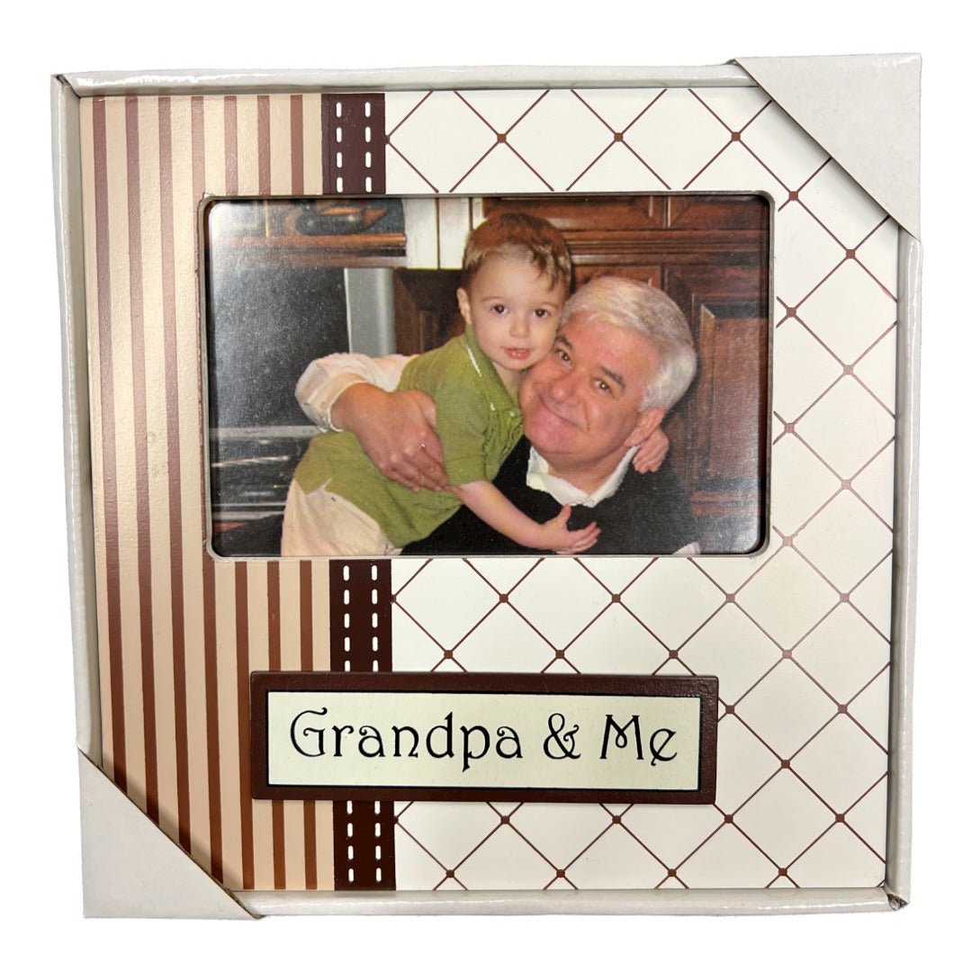 Special Grandpa and Grandson Photograph Frame, 8 x 8 Inches - HH-WF-10 ...