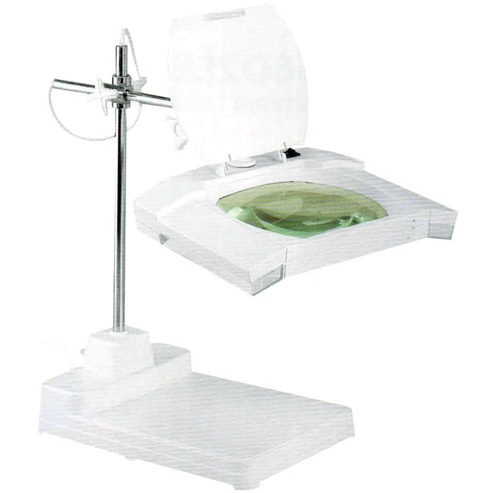 Toolusa 5 Diopter Magnifier Lamp In White With Table Clamp: Mg-14854 ...