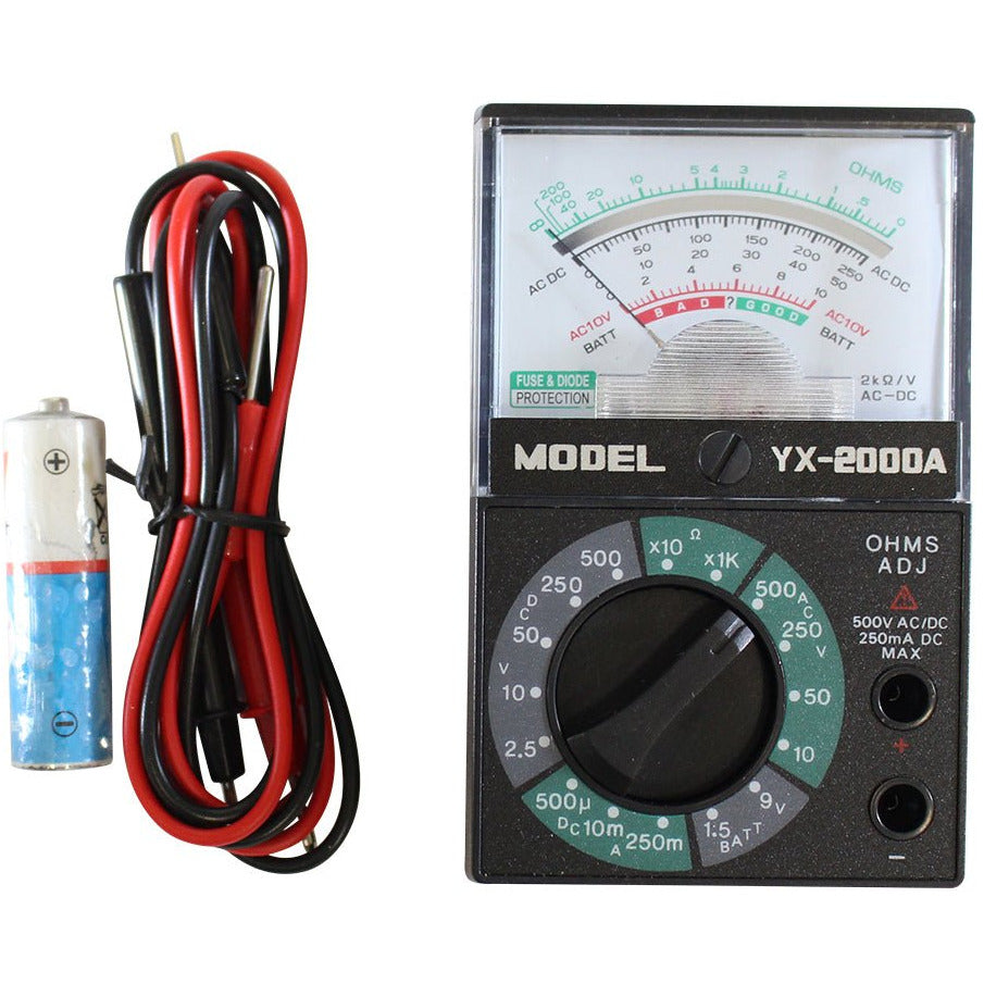 TRADITIONAL ANALOG MULTIMETER - TM-70500 – ToolUSA