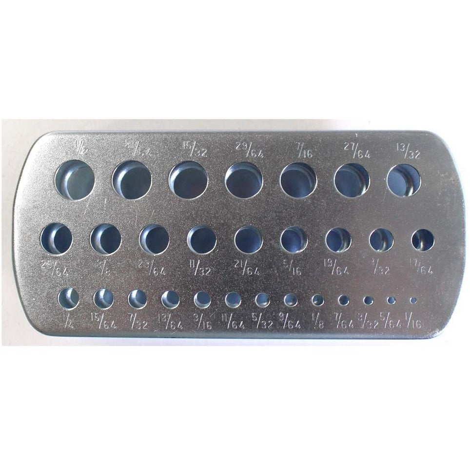 Tri-Level 29 Drill Bit Metal Stand - Sizes - 1/16" to 1/2" - TZ02-0510 ...